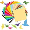 NOGIS Origami Paper 50 Colors 100 Sheets 6" x 6" , Double Sided Color ...
