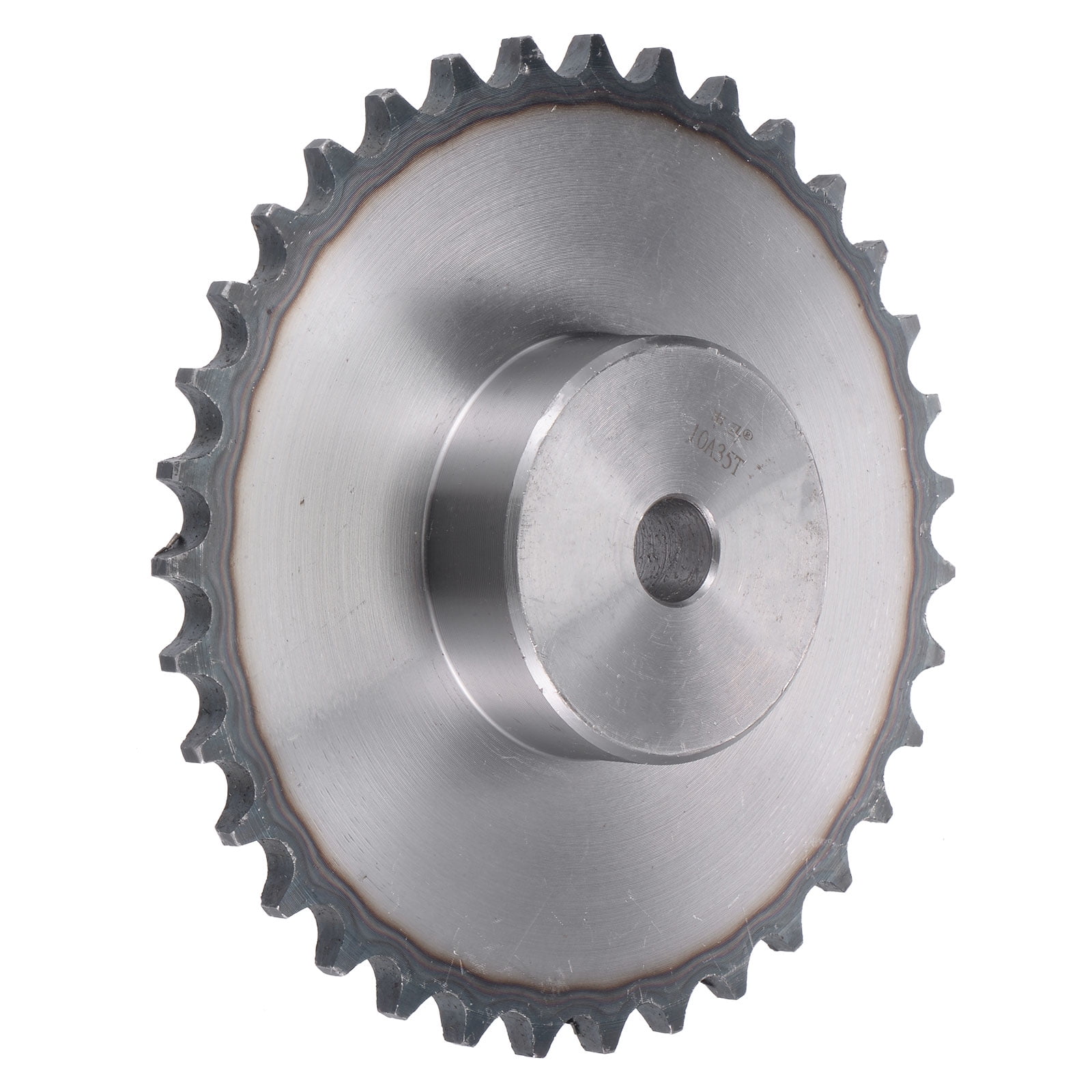 Uxcell 35 Teeth Sprocket Single Strand 5/8" Pitch, 18mm Bore Carbon ...