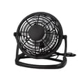 Mini USB Desk Fan, Portable Cooling Fan for Dorm & Office, Quiet ...