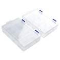 BCLONG Adjustable 8 Grids Compartment Plastic Storage Box Screw Holder ...