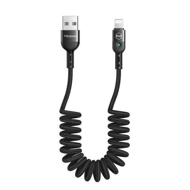 Cable Retractable Lightning Carga Rápida de 1.8m | Walmart en línea