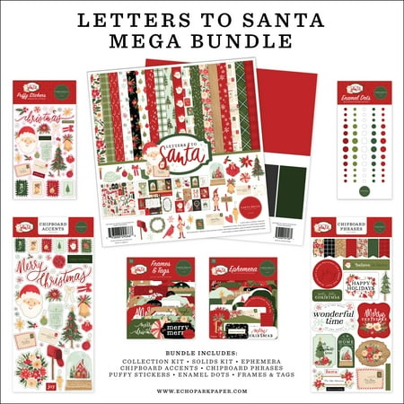 Carta Bella Mega Bundle Collection Kit 12"X12"-Letters To Santa ...