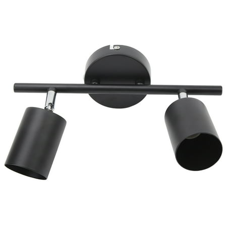Track Lighting Kit, Matte Black GU10 Base LED Track Light Kit For ...