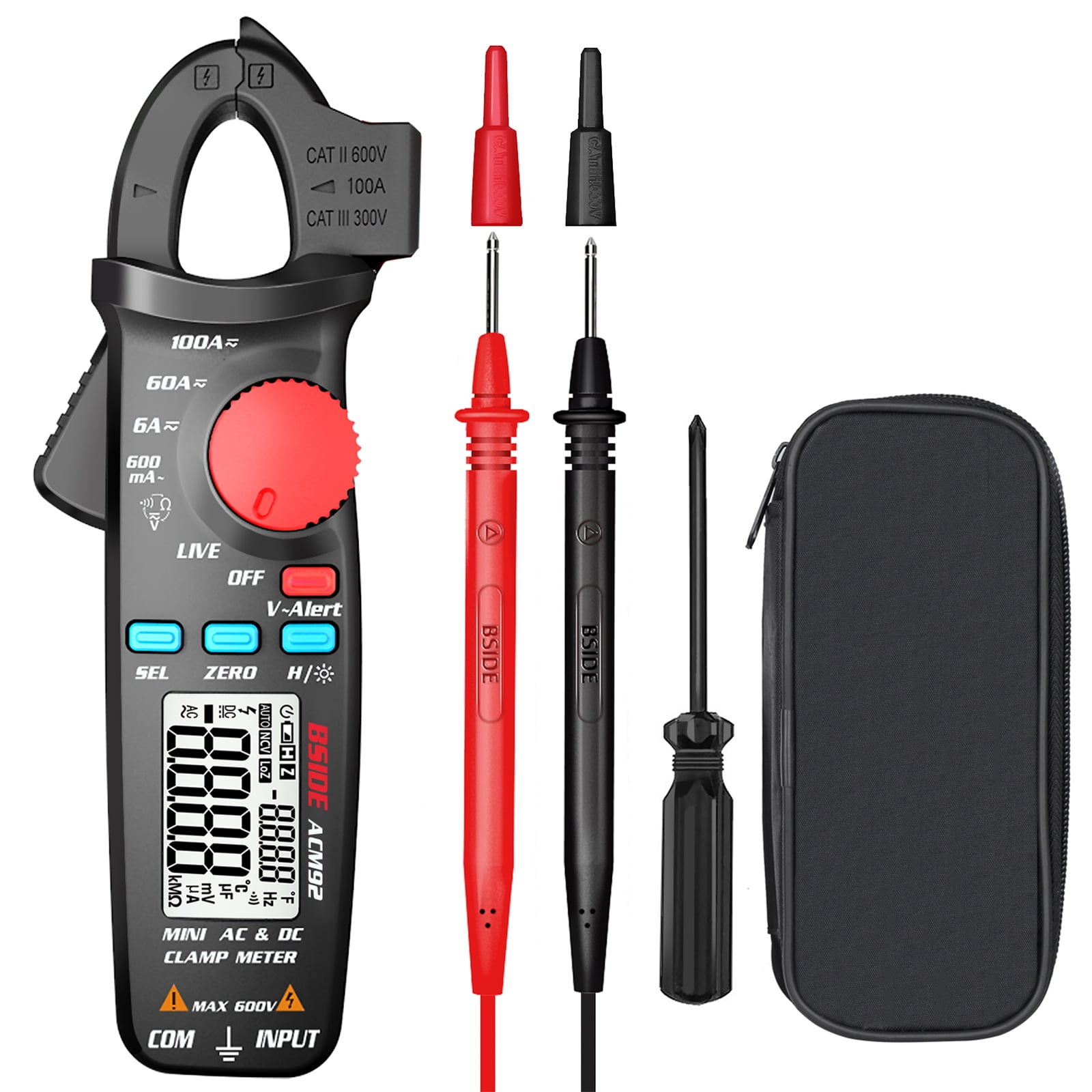 Click here for Bside Bside Acm92 Lcd Digital Clamp Meter 6000 Cou... prices