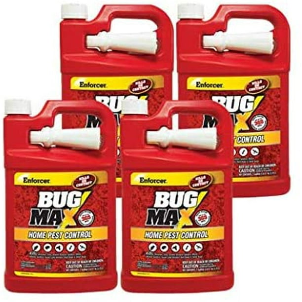 Enforcer BugMax Home Pest Control EBM128 (Case of 4) Kills roaches ...