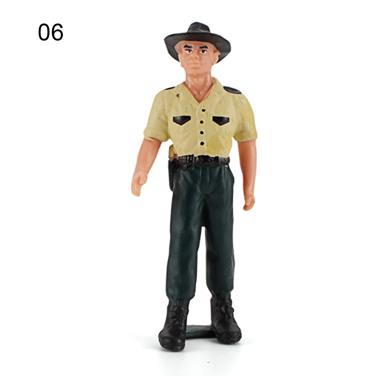 Skindy Simulation Farmer Character Model Miniature Role Play Figure for ...
