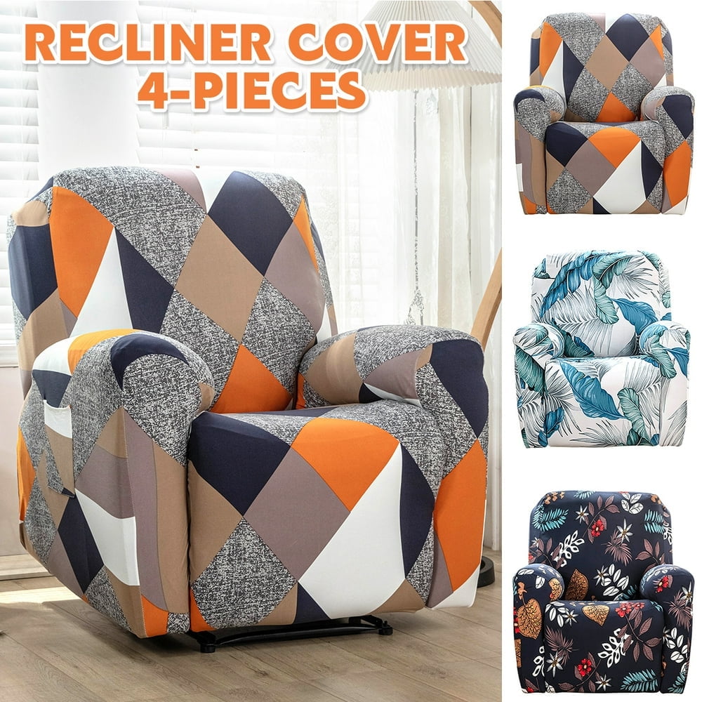 Click here for Generic Set Of 4 Printed Recliner Cover High Stret... prices