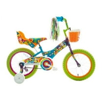 "Titan 16"" Flower Princess Girls BMX Bike with Training Wheels ...