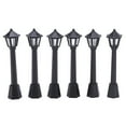 BIMZUC 6 Pcs Mini Street Light Model Safe Microscopic Model Lights for ...