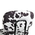 Leejay Retro Milk Cow Print Swivel Office Desk Chairs,Adjustable Task ...