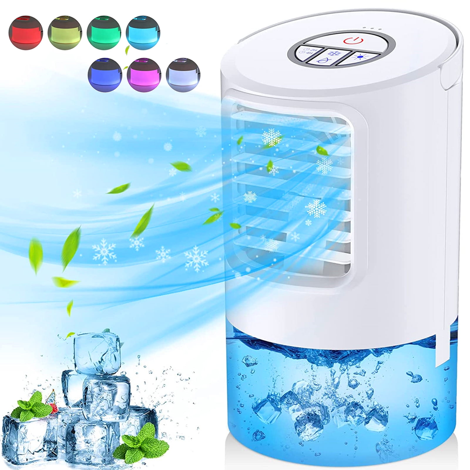 Duomishu Air Cooler Electric Household Cool Fan 400ML Portable Air ...