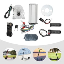 48V 1800W Brushless DC Motor Controller Throttle Kit Electric Bicycle ...