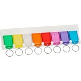 Key Rack with Tags, 8-Hooks, Wall-Mounted, White - Walmart.com