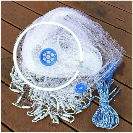 Fishing Nets, Fish Cast Net,American Hand Throw Fish Nets Casting ...