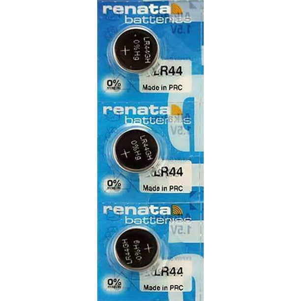 3 x Renata LR44 Watch Batteries, LR44 Battery - Walmart.ca