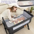 kmaier Baby Bassinet Sleeper, Adjustable Bedside Sleeper, Lightweight ...