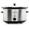 MegaChef 8 Quart Slow Cooker with Bonus Mini 0.6 Quart Warmer - Walmart.com