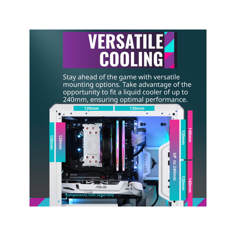 Cooler Master MasterBox Q300L White Micro-ATX Tower Cooler Master MasterBox Q300L White Micro-ATX Tower