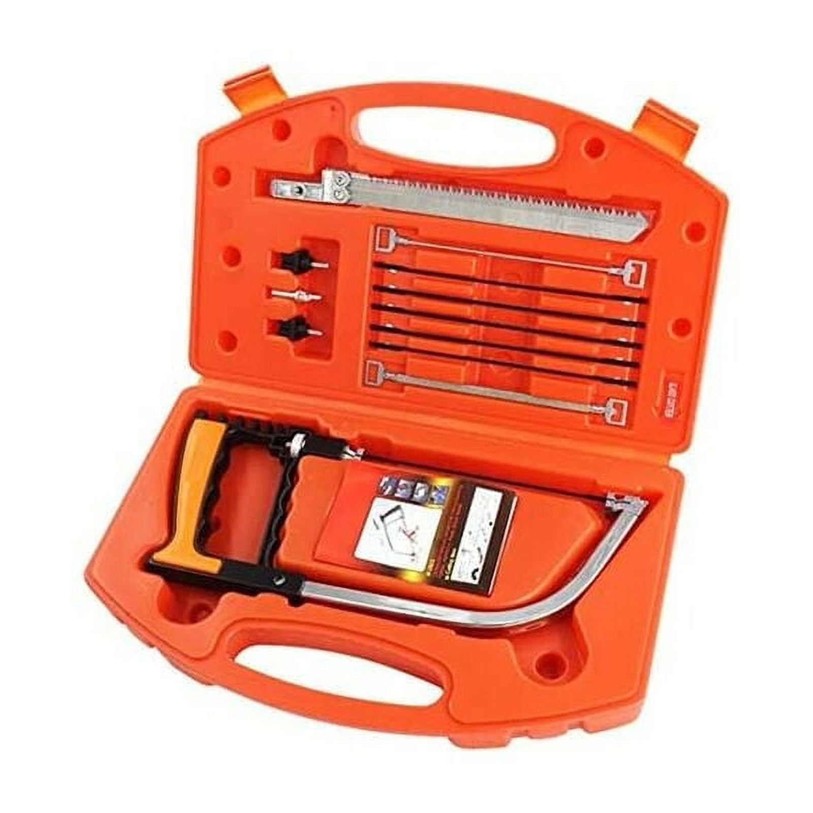 Dutchman Widely Use 12 In 1 Hacksaw Set For Construction And Decoration  Quality Material Ensuring Durability  Compact Safety Design For Secure Storag