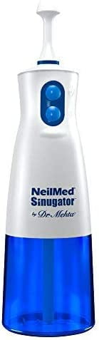 Buy NeilMed Sinugator Cordless Pulsating Nasal Wash Kit with One ...