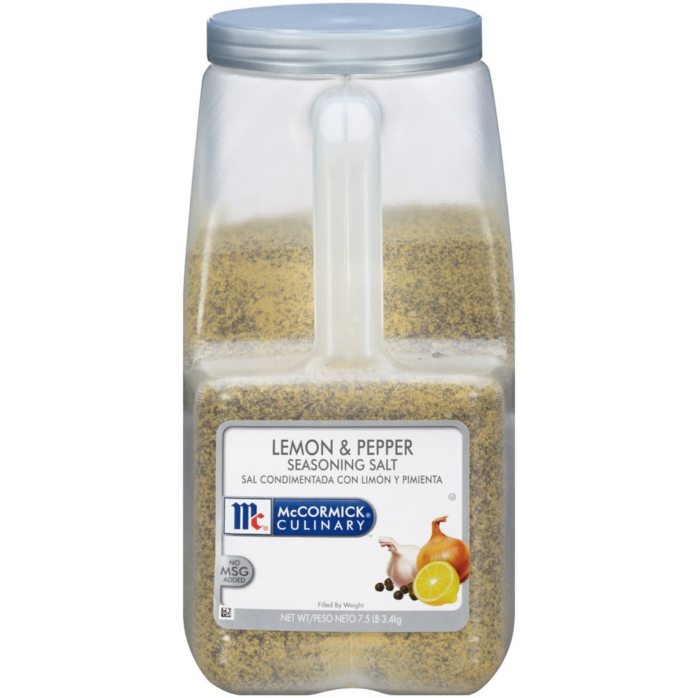 Mccormick Culinary Lemon And Pepper Seasoning Salt 75 Lbs