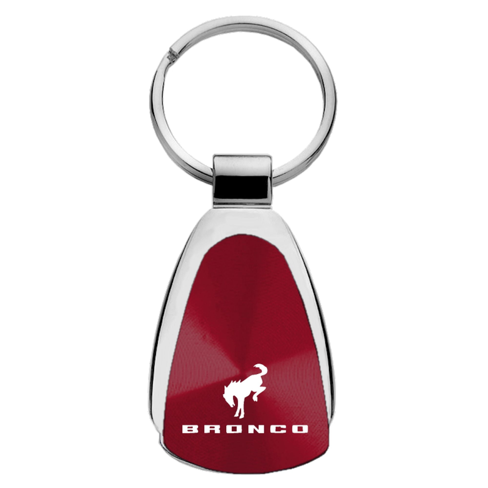 Ford Bronco 2020 Teardrop Key Chain (Burgundy) - Walmart.com