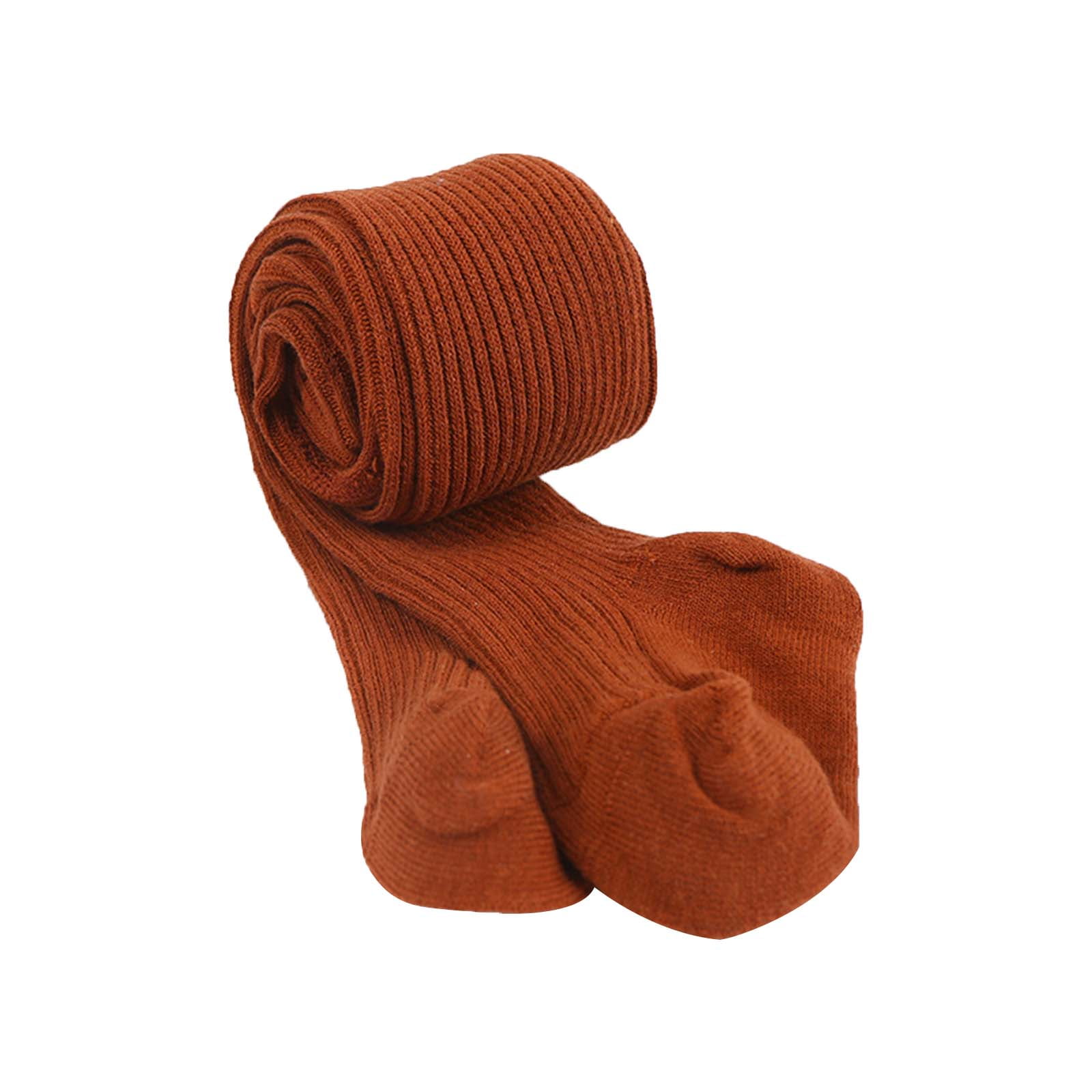 Mialoley Toddler Girls Knit Cotton Tights Thread Crochet Pantyhose Warm ...