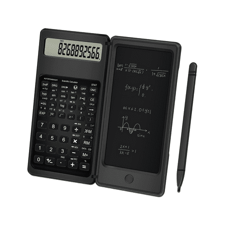 Scientific Calculators for High-School, 10 Digits Digital with Erasable ...