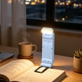 Mini Desk Lamp, USB Rechargeable Clip Bookmark Night Light, Portable ...