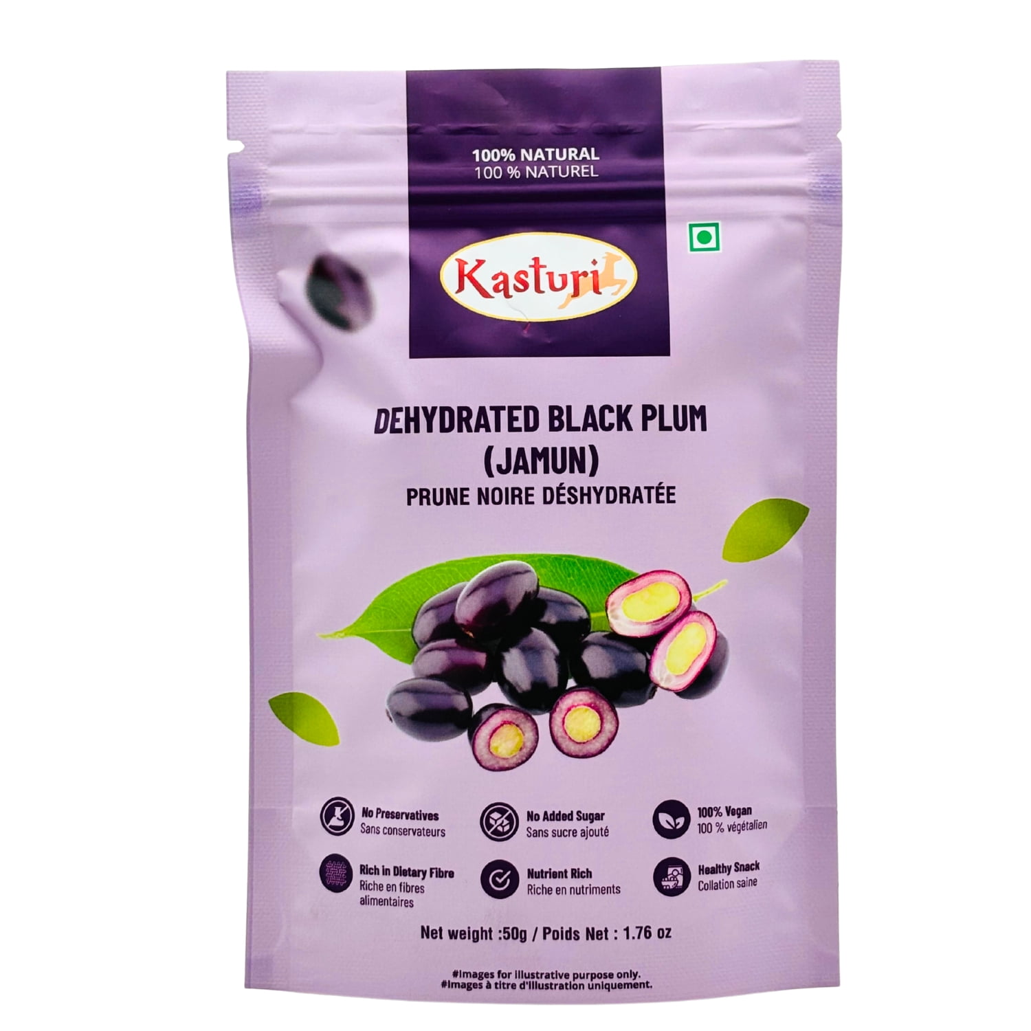 Click here for Kasturi 100 Natural Dehydrated Jamun (Java Plum) 5... prices