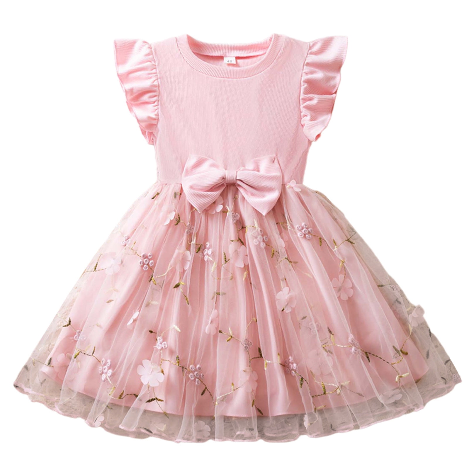 Click here for Fyduu Little Girl Tulle Tutu Dress Easter Flower R... prices