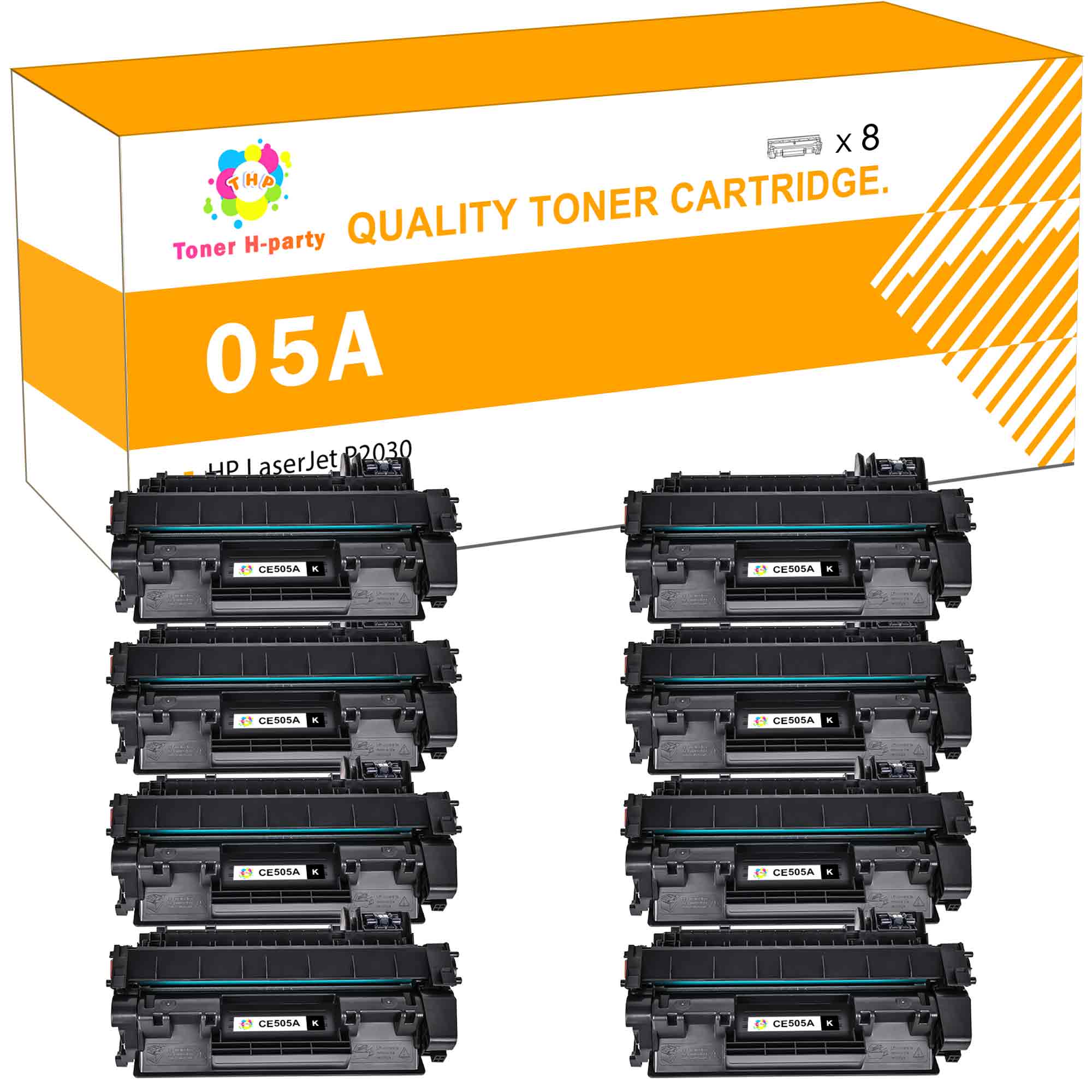 Toner H-Party Compatible Toner Cartridge for HP 05A CE505A P2035 Toner ...