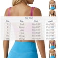 BUIGTTKLOP Sports Bras for Women Open Back Workout Tops for Women Yoga ...