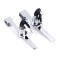 NEXAVKPR Steel Ratchet Lock with 4 Key Sliding Glass Door Lock Cabinet ...