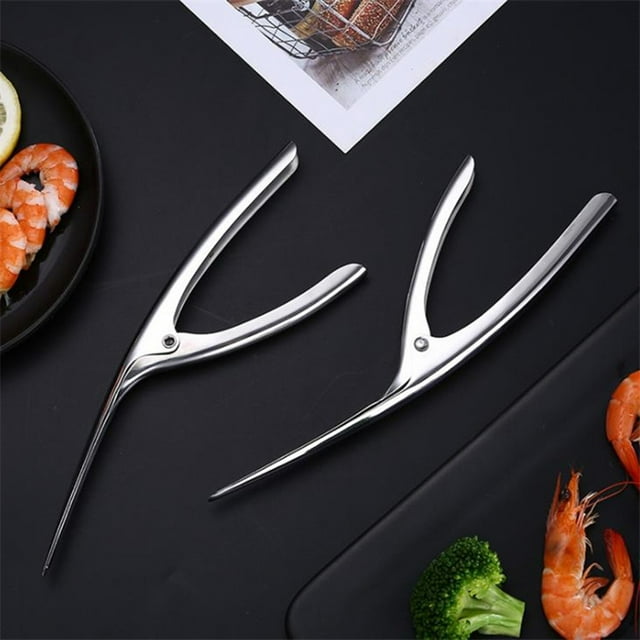 BESTYASH Crawfish Tail Remover Tool Silver Ergonomic Seafood Handling ...
