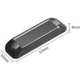 Xiop Solar Warning Light Led Flashing Light Waterproof Solar Powered