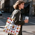 Canvas Women's Tote Bags with Handle Shoulder Bags for Shopping ...
