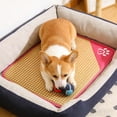 70x58cm Small Cooling Pet Bed Mat for Dogs and Cats Breathable Summer ...