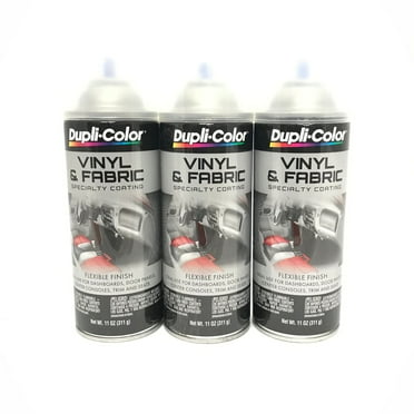 Dupli Color Vinyl and Fabric Spray Paint, Gloss Clear, 2 Pack, 11 oz ...