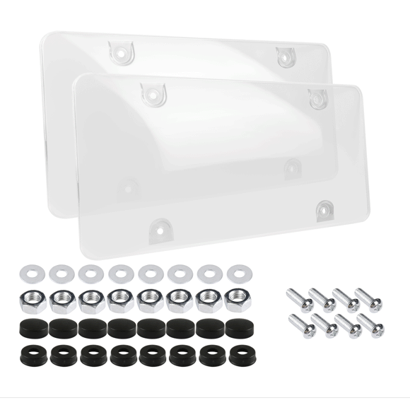 Tint License Plate Cover