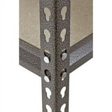 "Muscle Rack Heavy-Duty Industrial 5-Shelf Steel Unit, 48""W x 18""D x ...