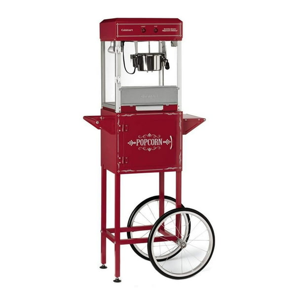 Cuisinart Kettle Style Popcorn Maker Trolley, Red - Walmart.com