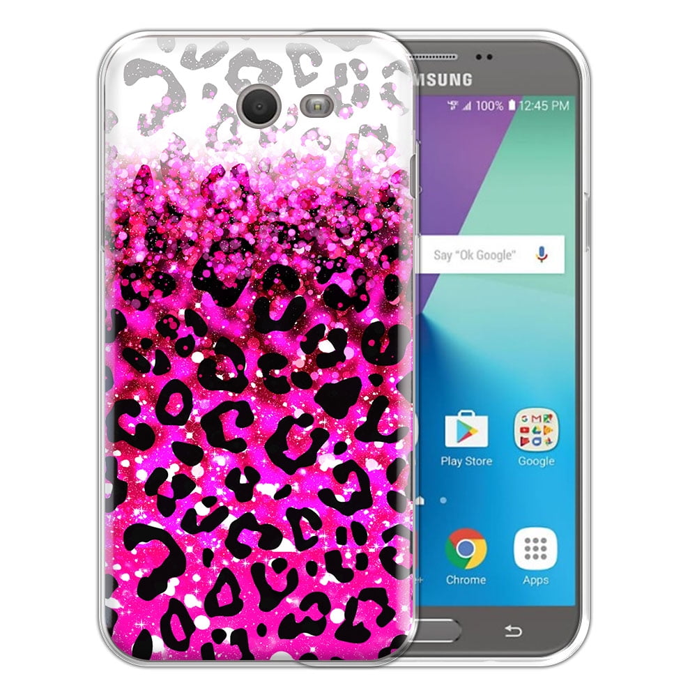 FINCIBO Soft TPU Clear Case Slim Protective Cover for Samsung Galaxy J7 ...
