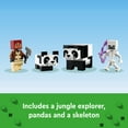 LEGO Minecraft The Panda Haven Toy House with Animals 21245 - Walmart.com