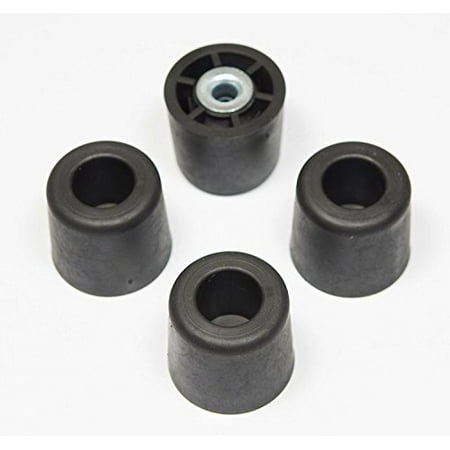 16 Pack - Large Extra Tall #2-1" H X 1.10" W Round Rubber Feet Bumpers ...