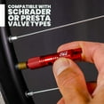 PRO BIKE TOOL Valve Core Remover - Presta and Schrader Valves (Red ...