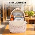Bow Backpack for Womans with Lunchbox, Stylish Daily Carry for School ...