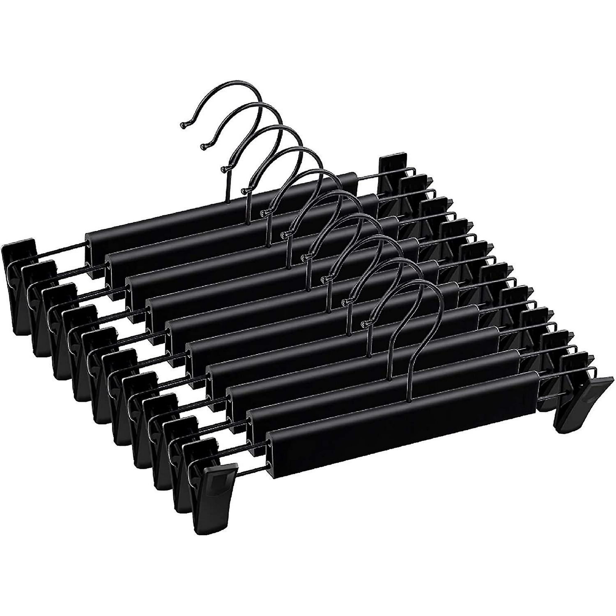 Click here for Languo 10 Pcs Pant Hangers  Plastic And Metal Non-... prices