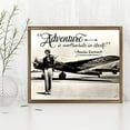 Amelia Earhart - Adventure - 11x14 Unframed Art Print - Great Gift for ...