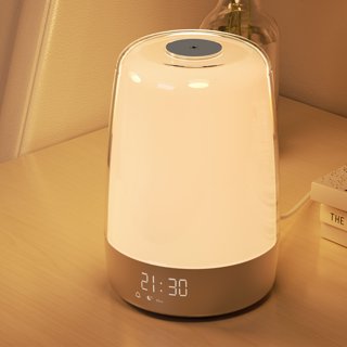 Lumie Bodyclock Rise 100 LED Wake-up Light Sunrise Alarm Clock feat ...